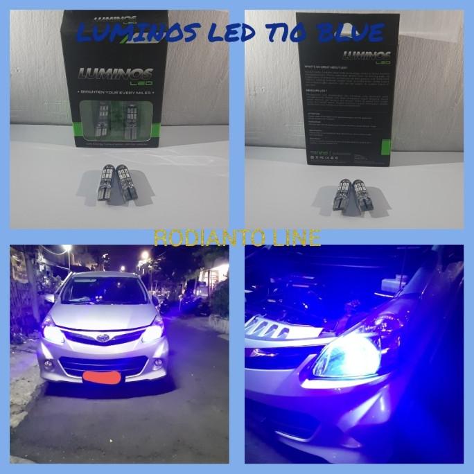 Jual LED T10 BLUE FORD FIESTA - LUMINOS LED T10 6 TITIK / LAMPU SENJA ...