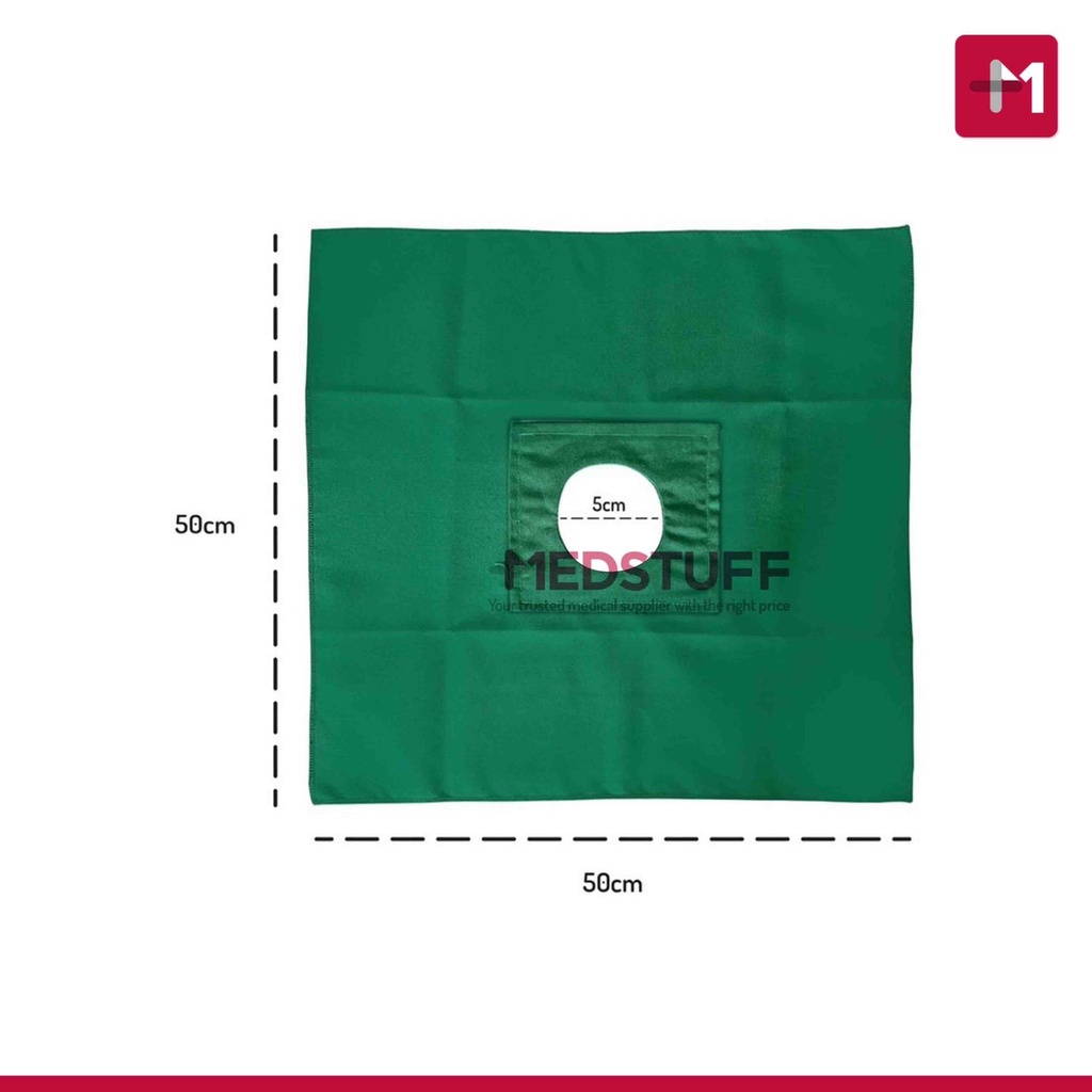 Jual Duk Lubang Kain Operasi 50cm x 50cm | Shopee Indonesia