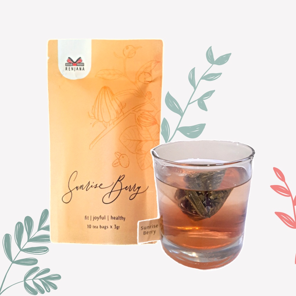 Jual SUNRISE BERRY - Green Tea, Mint, Cranberry, Rosella (isi 10 tea bags) | Shopee Indonesia