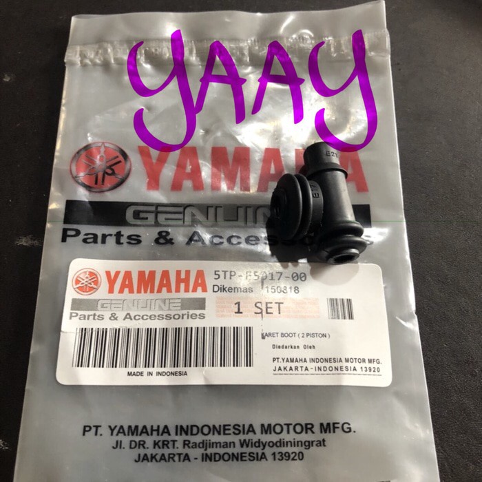 Jual Karet Boot Kaliper Usus 2 Piston Yamaha Motor Jupiter Z Old Lama New Vixion MX Mio 5TP ...