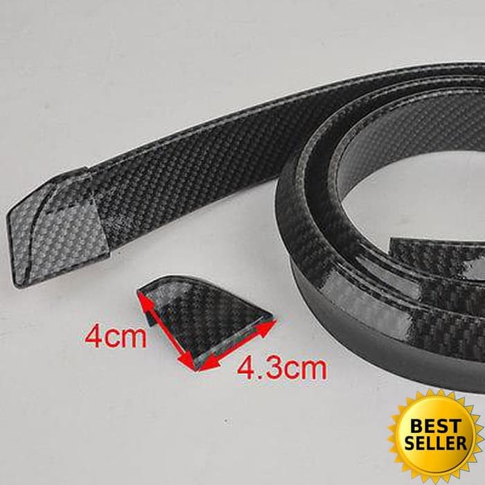 Jual Ducktail Samurai Carbon 3D / Wing Samurai Mobil Universal | Shopee ...