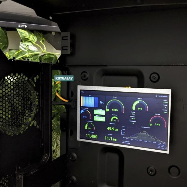 Jual [[[SALE!!]]] Custom LCD 7 Inch Display Sub Screen Status ...