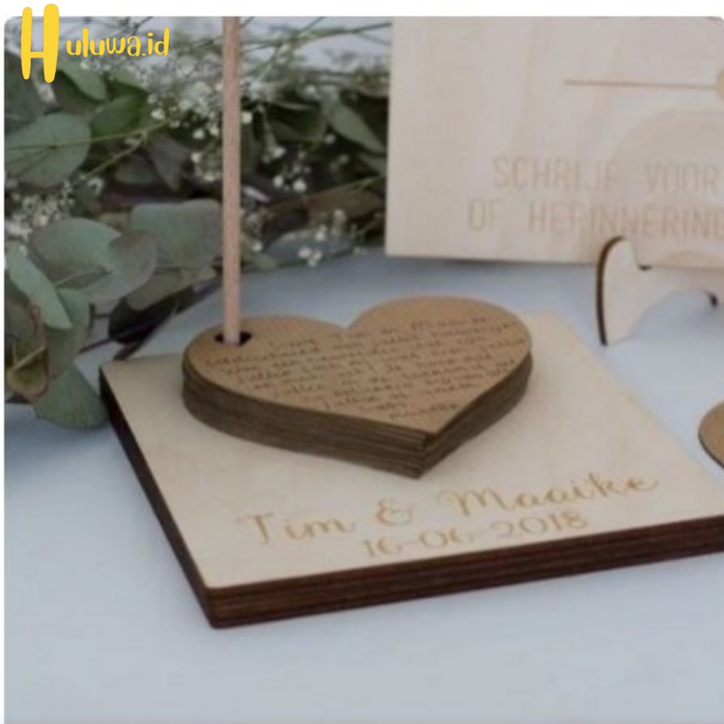 Jual Isian Momento Wedding Guest Book Tangkai | Shopee Indonesia