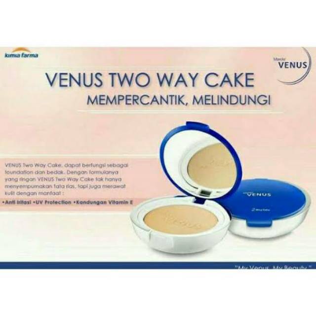 Jual Venus Two Way Cake Expired 2025 dan 2027 | Shopee Indonesia