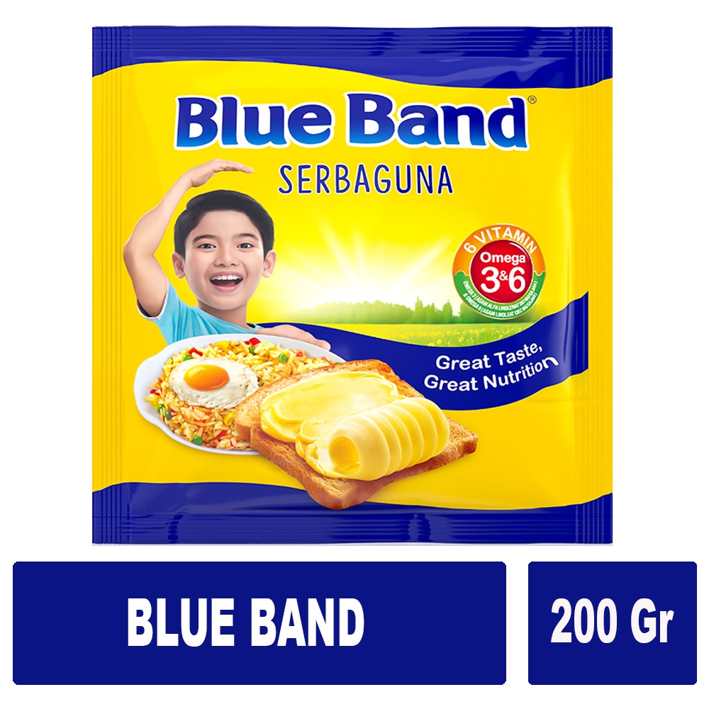 Jual Blue Band Serbaguna Margarin Sachet 200 gr | Shopee Indonesia