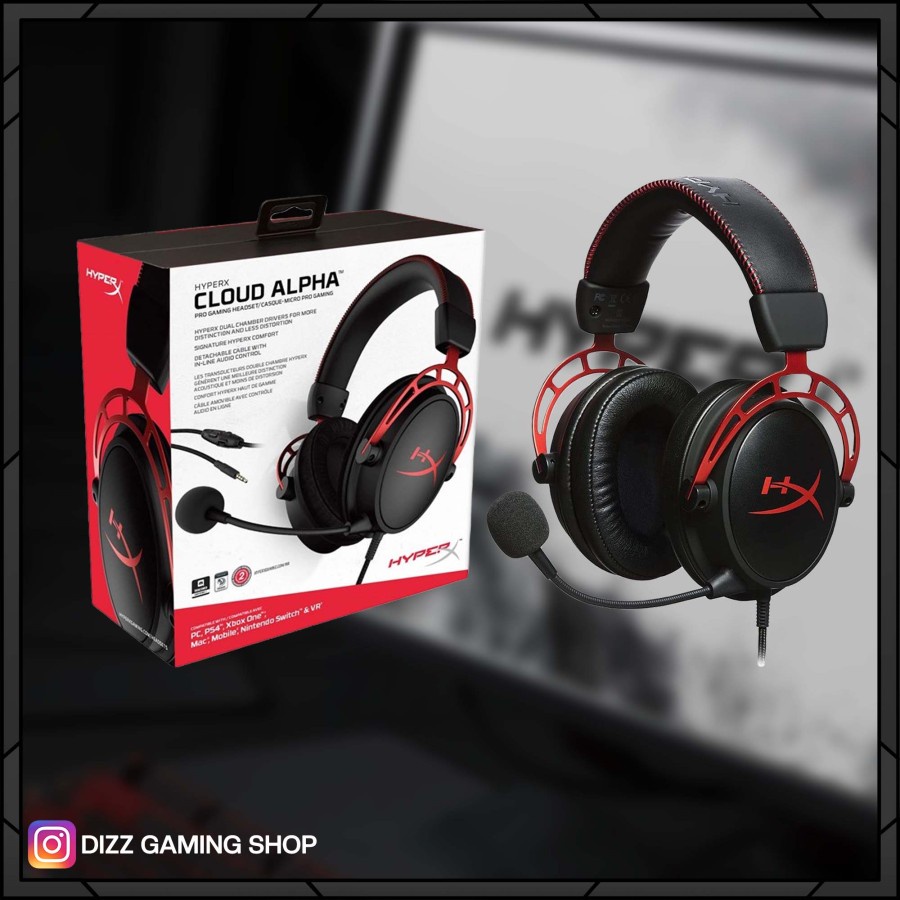 Jual HyperX Cloud Alpha Gaming Headset | Shopee Indonesia