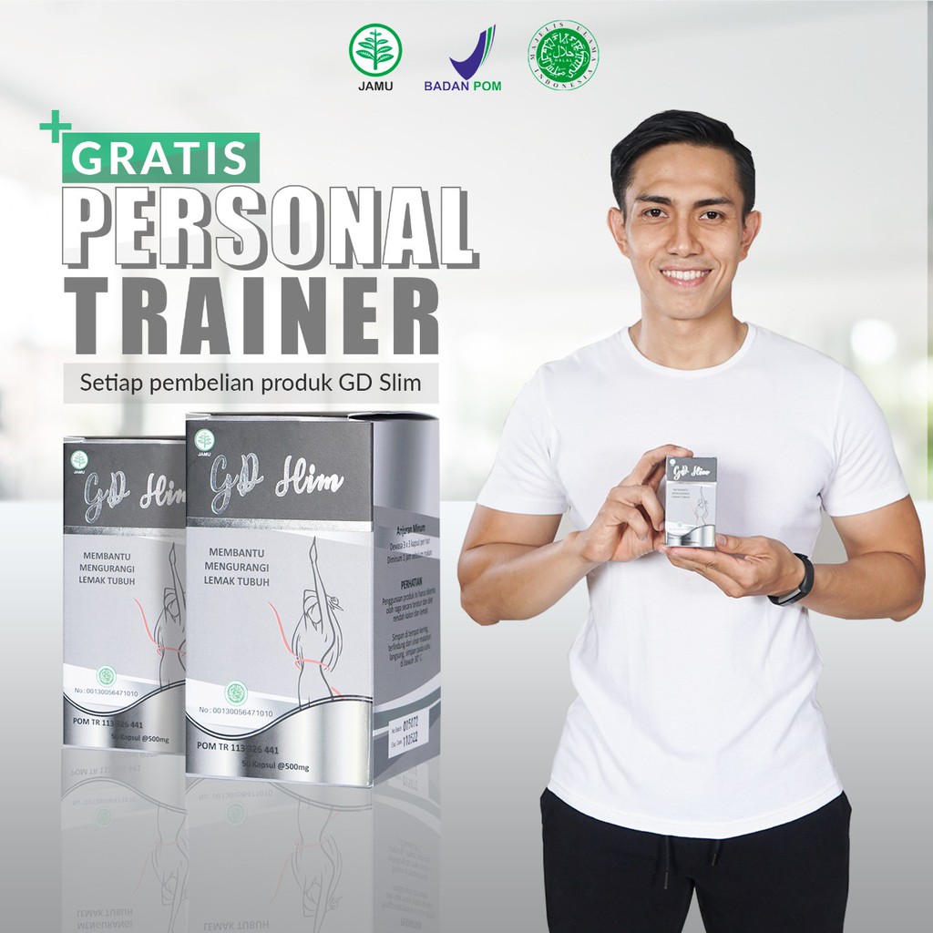 Jual GD Slim - 2 Box Obat Pelangsing - 100 Capsules (BPOM, Halal ...
