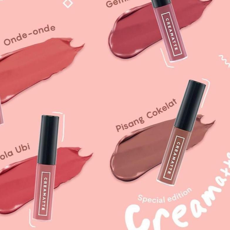 Jual [Color 1-15] Emina Creamatte Lip Cream | Emina Cream Matte ...