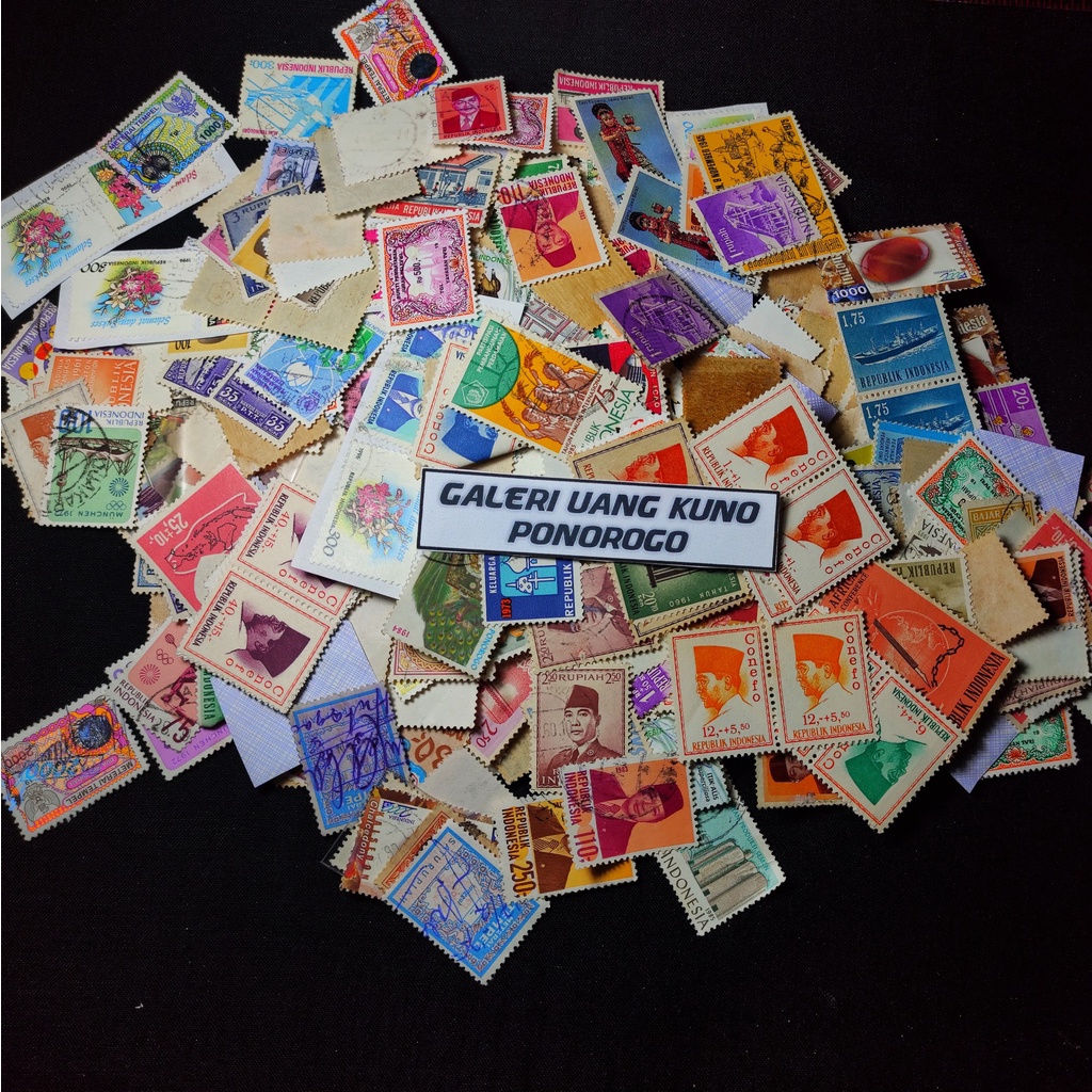 Jual (TERMURAH )Prangko lama Indonesia / perangko kuno Indonesia ...