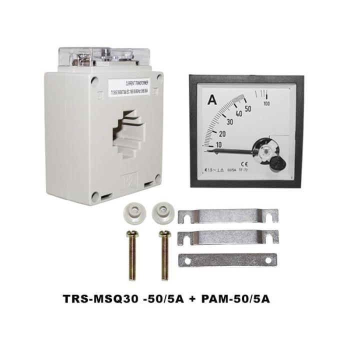 Jual EELIC PAM-72 -A50-1 MIX Panel Meter Analog Program 72 (PAM-72 ...