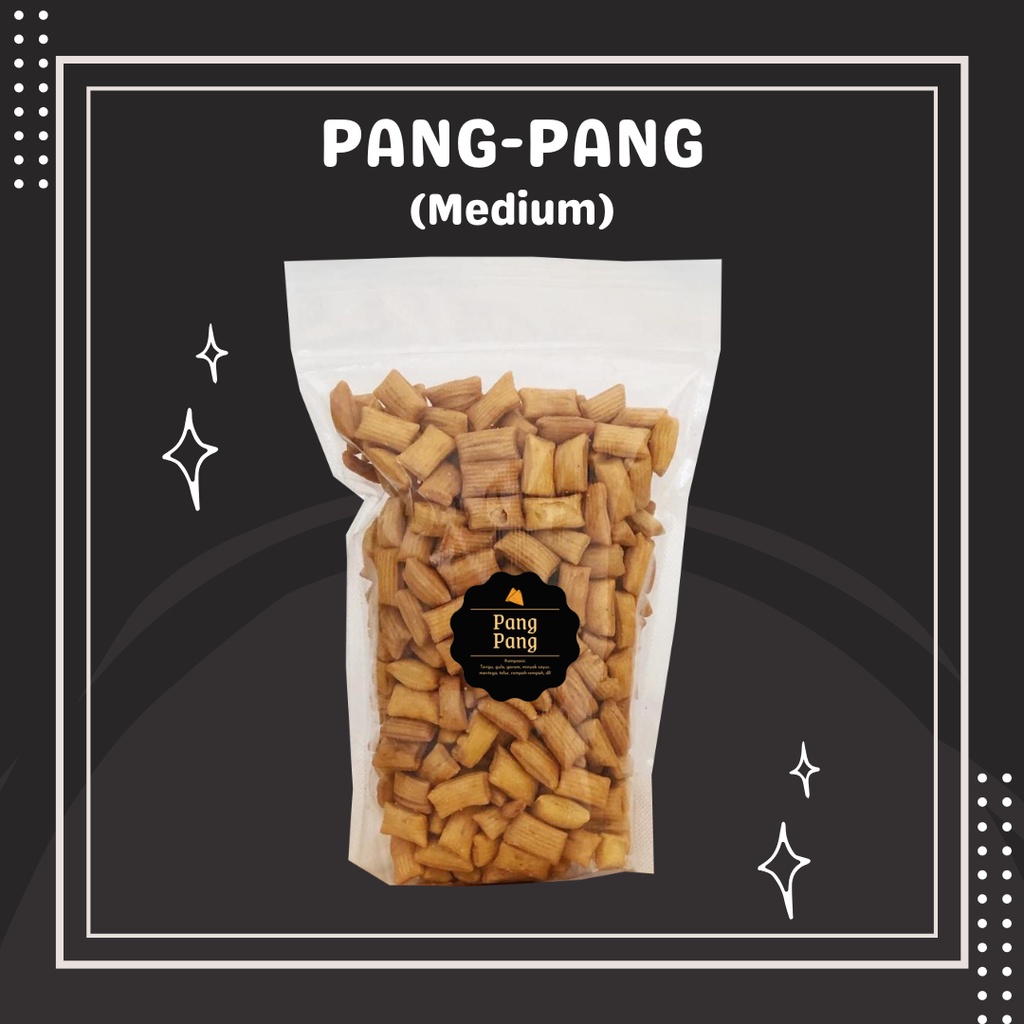 Jual Pang-Pang (M) 370gr / Snack Cemilan / Camilan Enak Gurih Manis ...