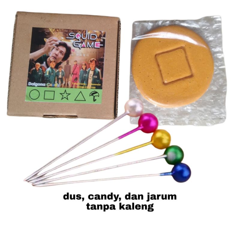 Jual Dalgona Candy / DALGONA CANDY / PERMEN SQUID GAME | Shopee Indonesia