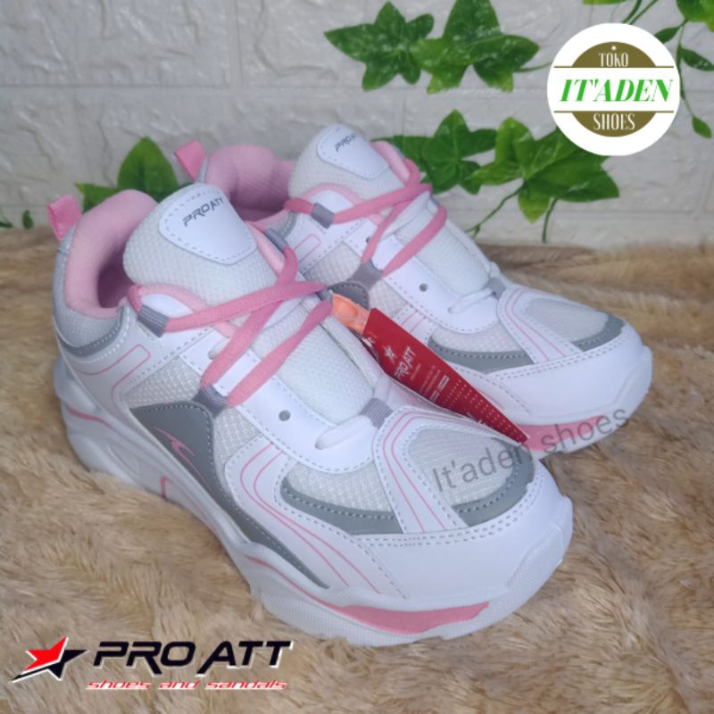 Jual sepatu original Pro ATT LJX 21 Putih Merah muda | Shopee Indonesia