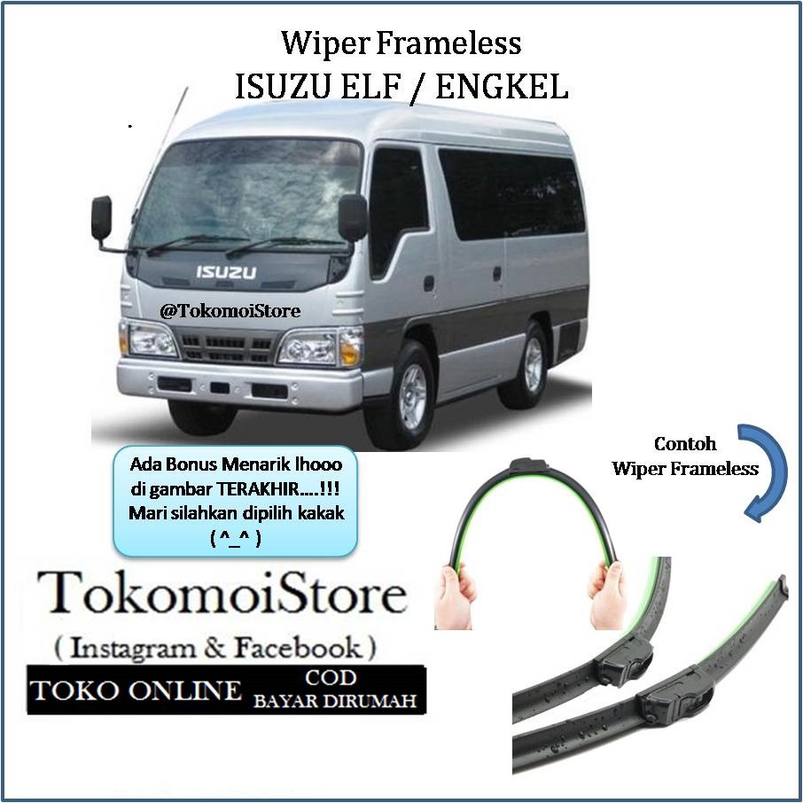 Jual Wiper Banana Lentur Isuzu Elf Engkel | Shopee Indonesia