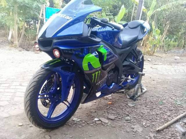 Jual FULLSET BODY YAMAHA R15 V2 MODEL BODY R1M HEADLAMP R1M FAIRING R1M ...