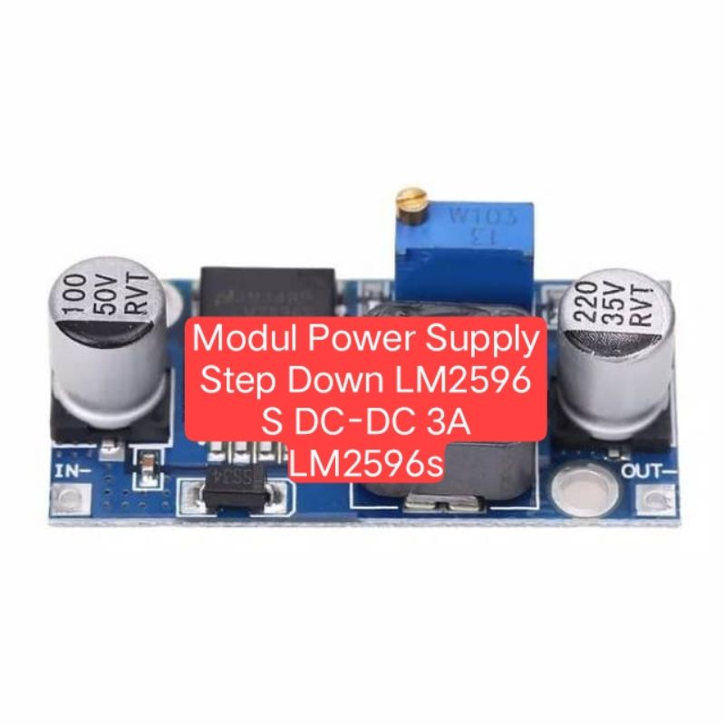 Jual Modul Power Supply Step Down LM2596 S DC-DC 3A LM2596s | Shopee Indonesia
