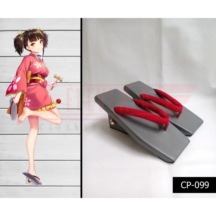 Jual Sandal Geta Kabaneri of the Iron Fortress Mumei | Shopee Indonesia