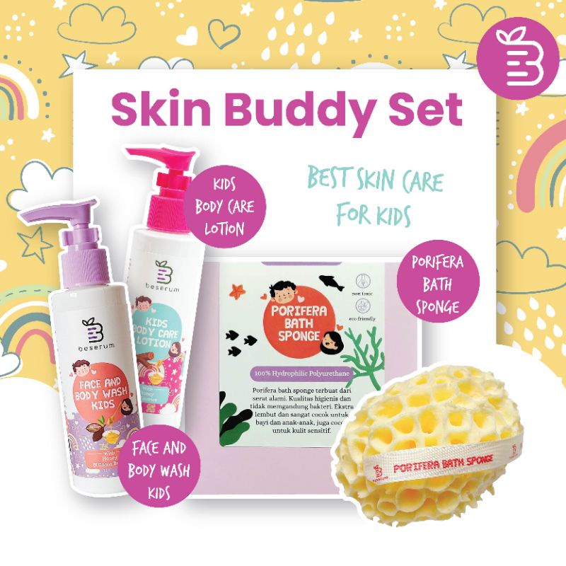 Jual [PAKET] BESERUM SKIN BUDDY SET Face and Body Wash, Body Care ...