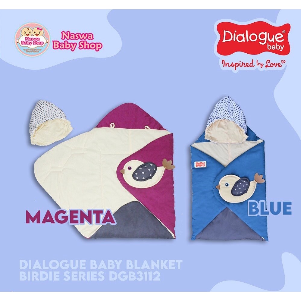 Jual Dialogue Baby Blanket Birdie Series DGB3112 | Shopee Indonesia