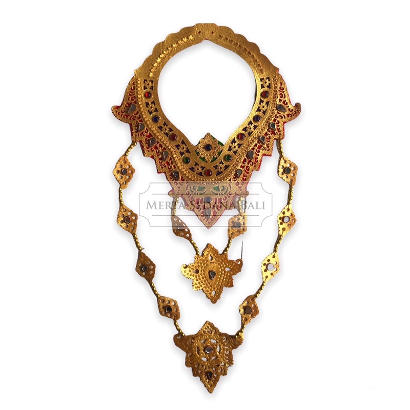 Jual Badong Lenter Tari Bali Kreasi / Hiasan Leher Pengantin, Karnaval ...