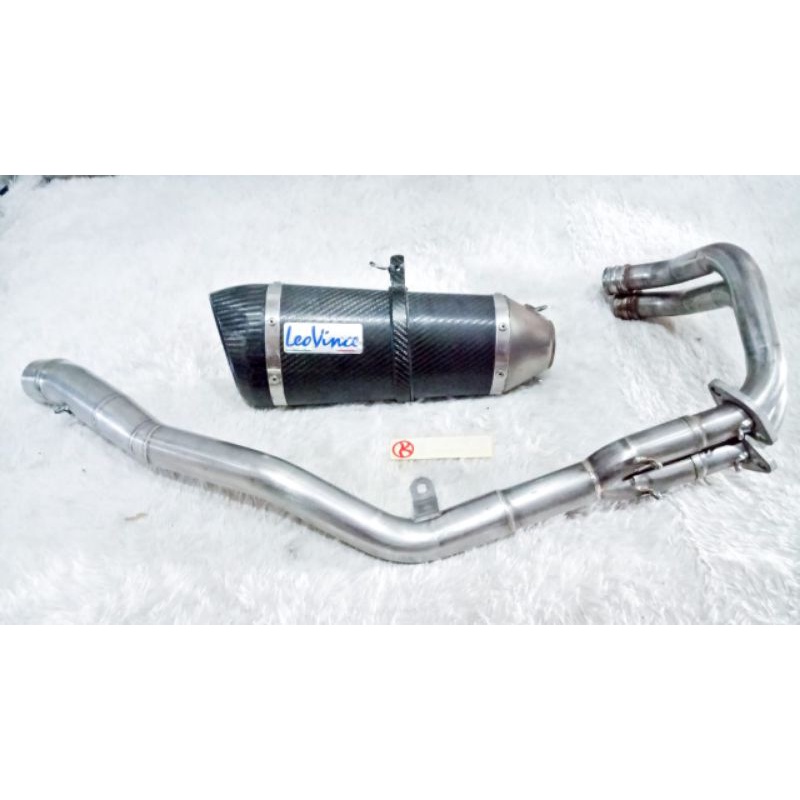 Jual SALE!! Knalpot Leo Vince faktory carbon header R9 Drake Full ...