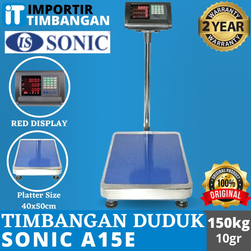 Jual TIMBANGAN DUDUK DIGITAL SONIC A15E HITUNG PCS/ COUNTING SCALE ...