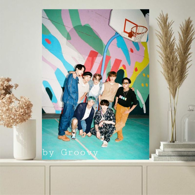 Jual POSTER PANEL BTS DYNAMITE | Shopee Indonesia