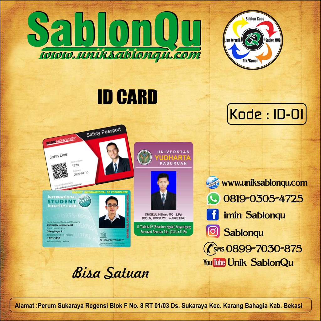 Jual ID CARD | Shopee Indonesia