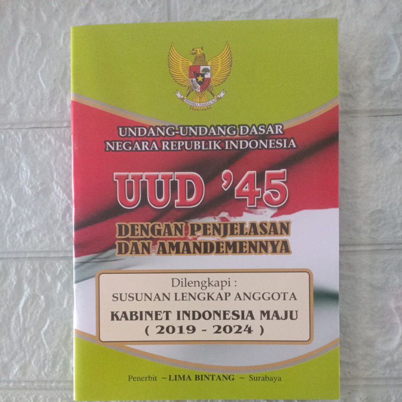 Jual BUKU UUD '45 DENGAN PENJELASAN DAN AMANDEMENNYA TERBARU | Shopee ...