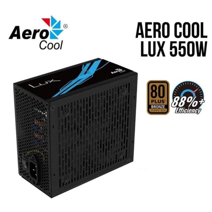 Jual PSU AEROCOOL LUX 550W - 550W 80+ PLUS BRONZE NON RGB | Shopee ...