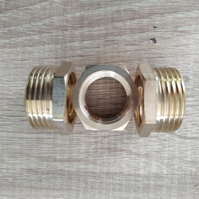 Jual dds480 Vring bushing folkring kuningan 1/2 x 3/4 | Shopee Indonesia