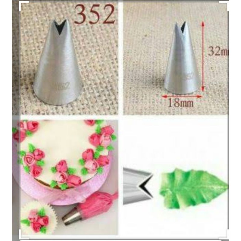 Jual Spuit DAUN Q1/Semprit Buttercream Daun Lokal | Shopee Indonesia