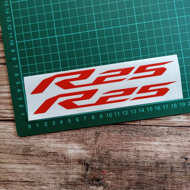 Jual sticker logo Yamaha r25 cutting stiker | Shopee Indonesia