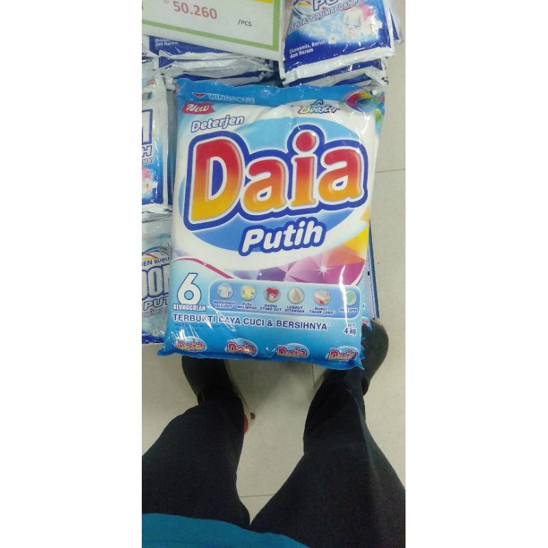 Jual Daia Putih 4Kg | Shopee Indonesia