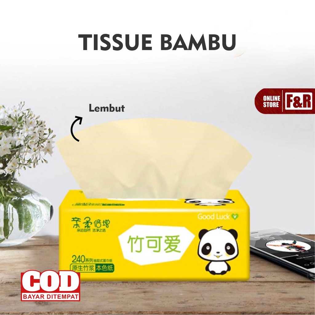 Jual Tissue Tisu Tissu Tisue Serat Bambu Tisu Kering Tissue Pouch ...