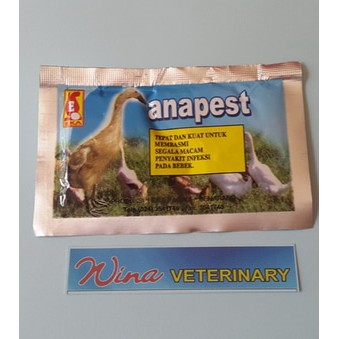 Jual ANAPEST ( ANA PEST ) 10 gram Obat infeksi Bebek - Itik - Unggas ...