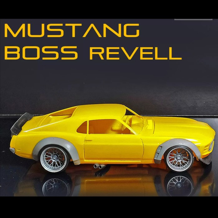 Jual BODYKIT For Mustang Boss 302 1970 Monogram/Revell 1/24 mokit MODEL ...