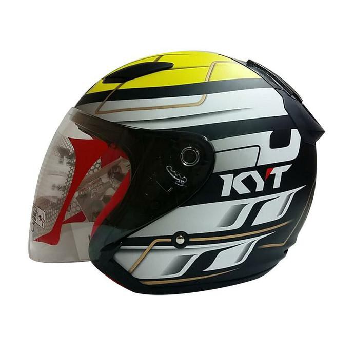 Jual Helm KYT DJ Maru #13 / helm murah / half face - revivalll | Shopee Indonesia
