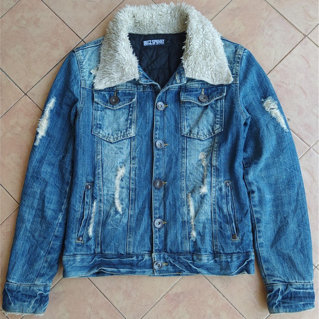 Jual Buzzer Spunky Trucker Jacket | Shopee Indonesia