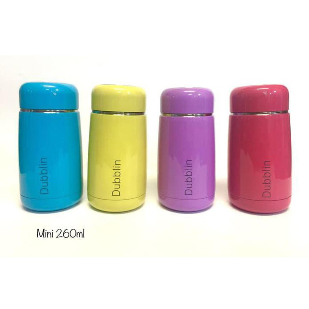 Jual Thermos Vacuum flask Dubblin Mini travel pack tahan panas ...