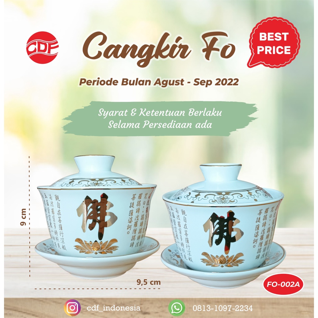 Jual Cangkir Fo Besar | Shopee Indonesia