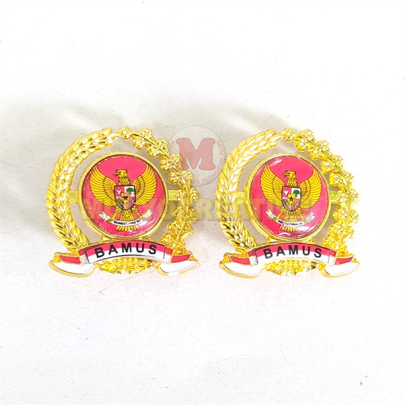 Jual Pin BAMUS Lencana Pin Logo BAMUS Padi Kapas | Shopee Indonesia