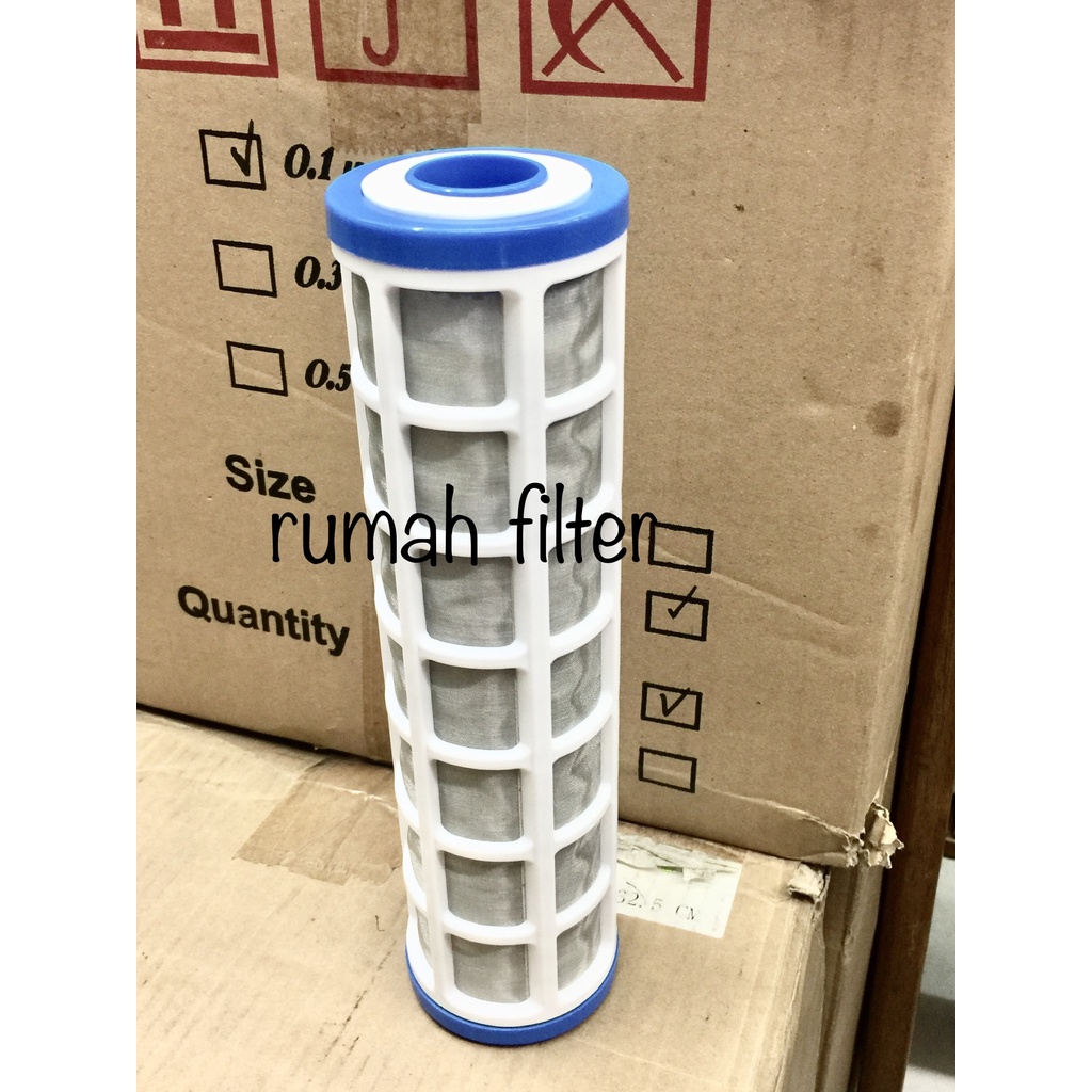 Jual Cartridge Screen 10" / Pre Filter 316 Stainless Steel Wire Mesh ...