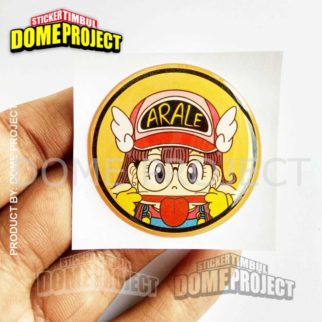 Jual STIKER MOTOR ANIME ARALE EMBLEM TIMBUL LENTUR STICKER MOTOR STIKER ...