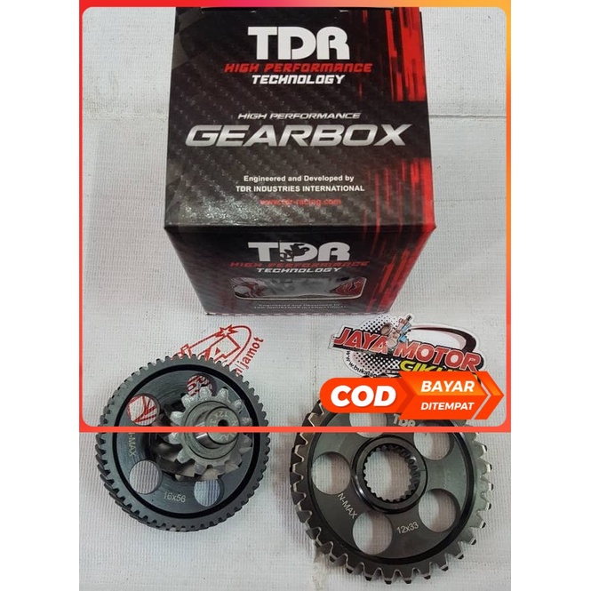 Jual Gear Box TDR Yamaha Nmax 12T - 33T | Shopee Indonesia
