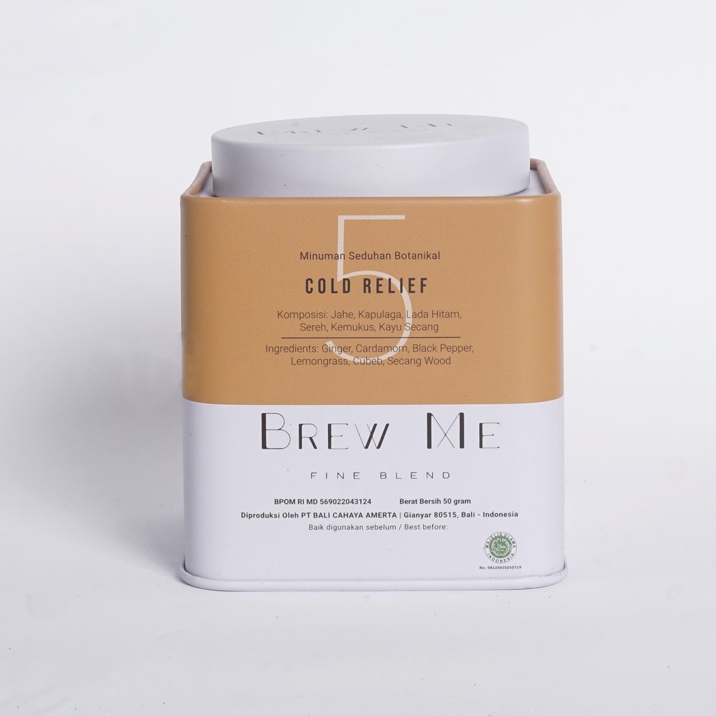 Jual Brew Me Tea - Tin Cold Relief | Shopee Indonesia