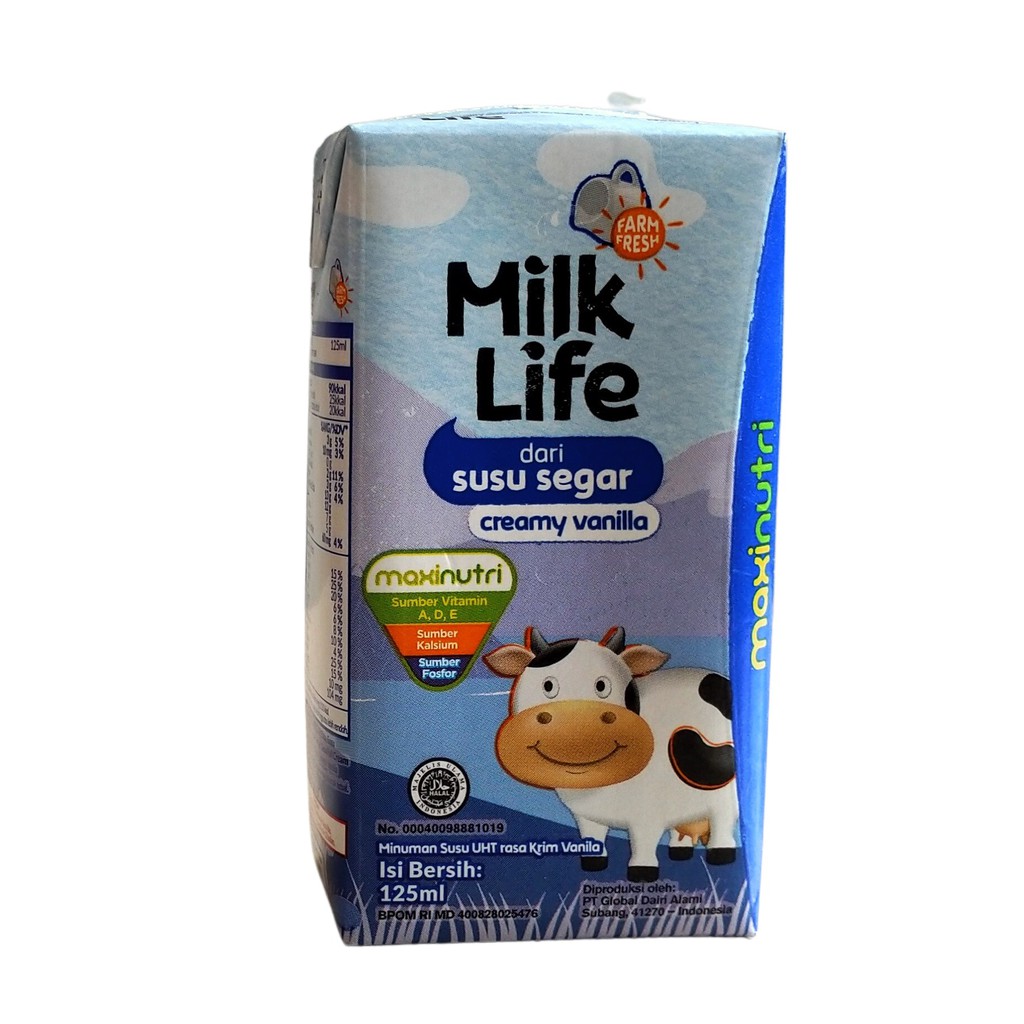 Jual SUSU UHT MILK LIFE 115 ML | Shopee Indonesia