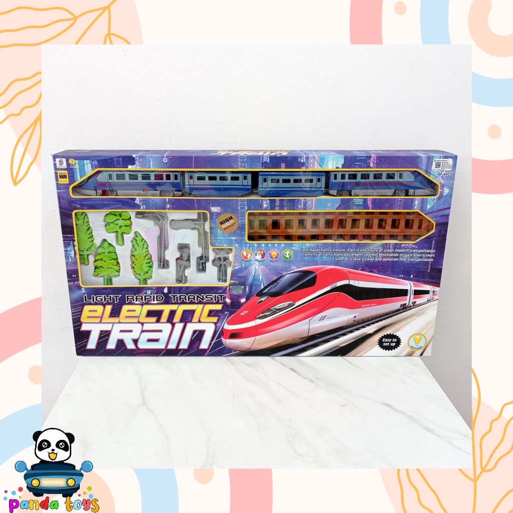 Jual PANDA TOYS SEMARANG Mainan Anak Light Rapid Transit Electric Train ...