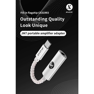 Jual JCALLY JM7 HiRes DAC Adapter Audio CX31993 USB Type C to Jack 3.5mm alt JM6 JA3 JA04 ...