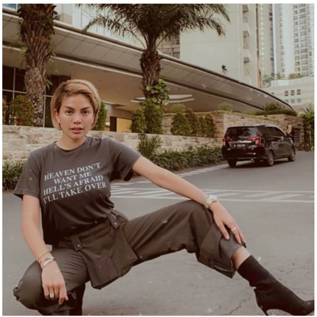 Jual KAOS BAJU TSHIRT HEAVEN DONT WANT ME HELLS AFRAID ILL TAKE OVER ...